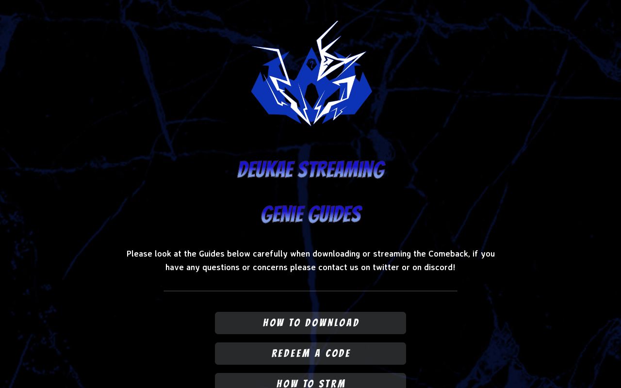 DeukaeStreaming Genie Guide